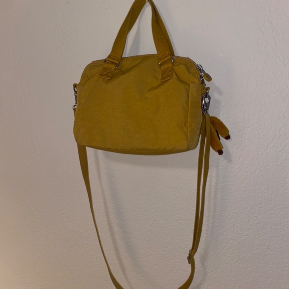 Bags | Kipling Yellow Crossbody Bag | Poshmark